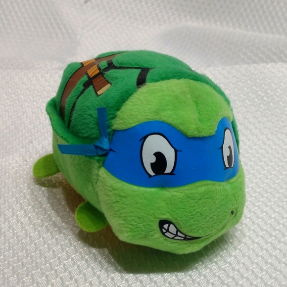 Ty | Toys | Teeny Tiny Ty Leonardo Tmnt 4 Plush Viacom Teenage Mutant ...